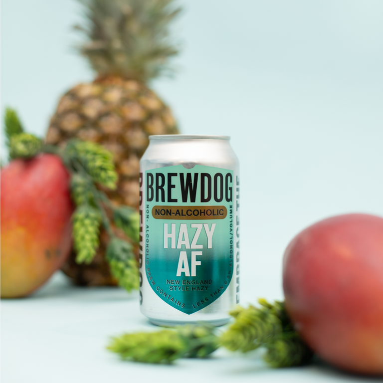 Hazy Jane - 7.2% New England IPA - 6 x12oz Cans - BrewDog – us-brewdog