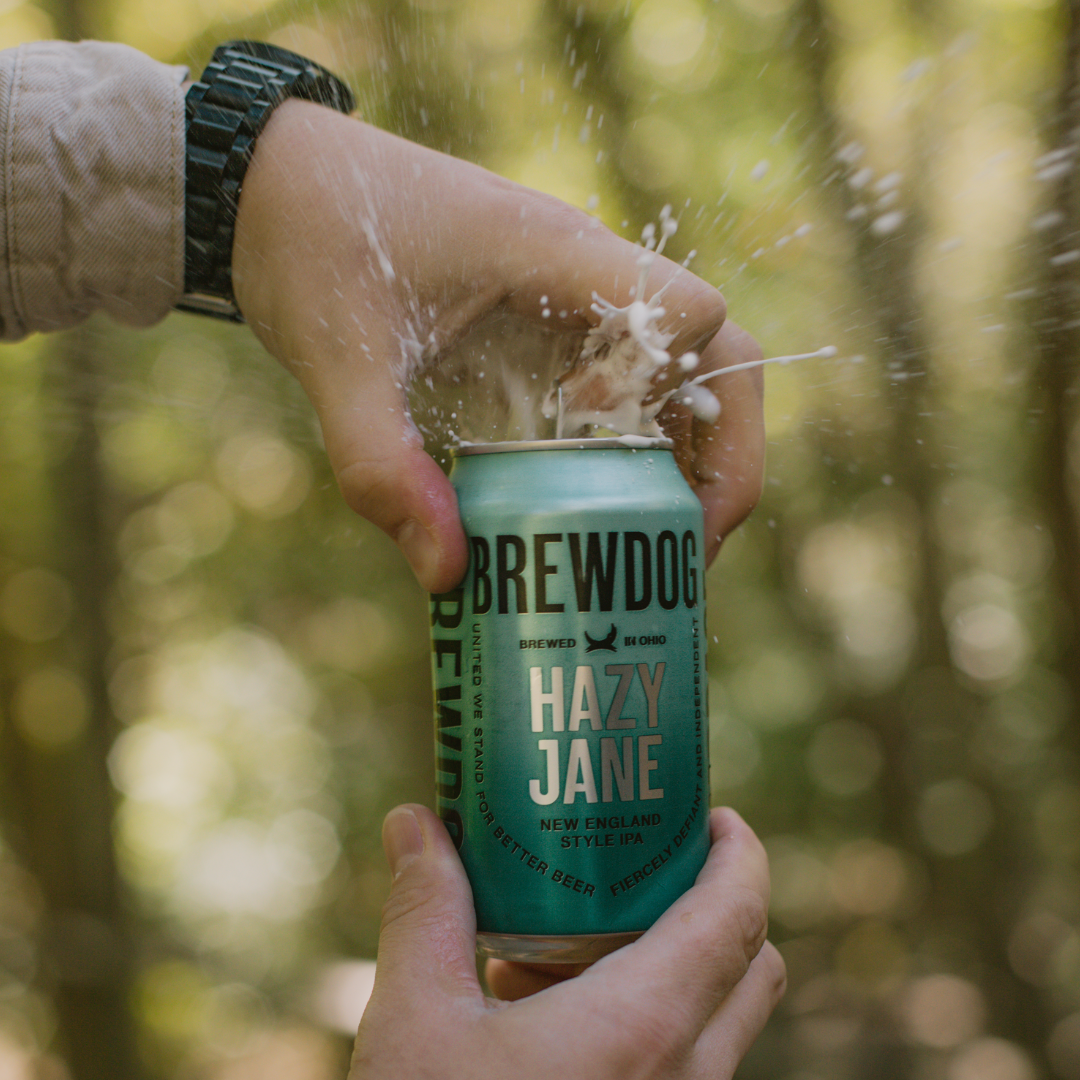 Hazy Jane - 7.2% New England IPA - 6 x12oz Cans - BrewDog – us-brewdog